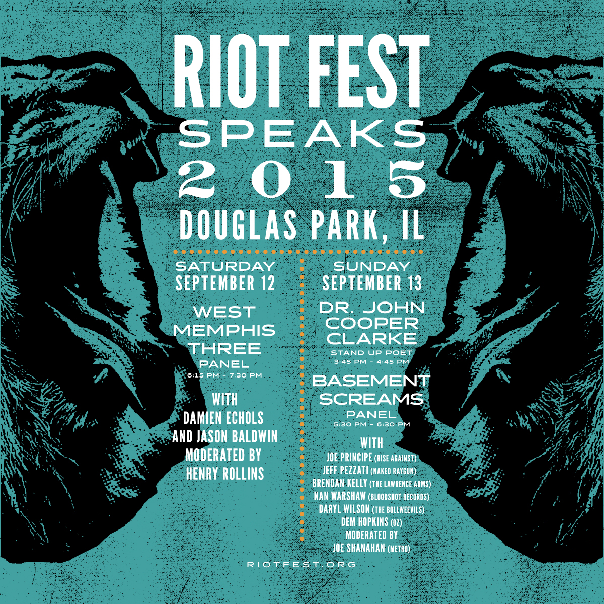 Riot Fest Speaks 2015 - Riot Fest