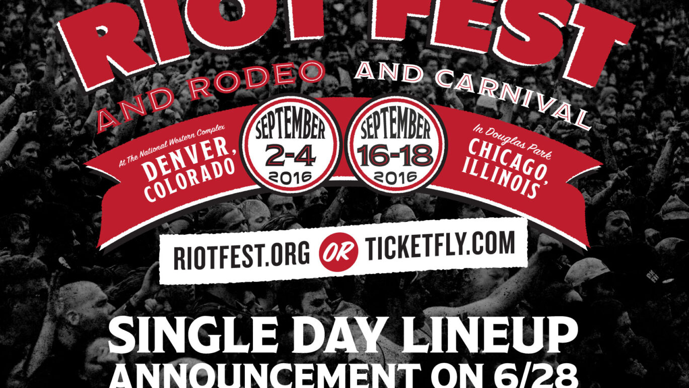 Daily Lineups Are Here! More Bands Announced for Riot Fest 2021