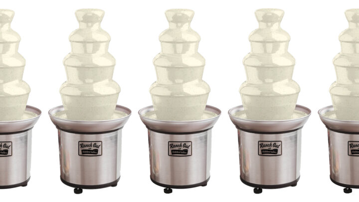 A Ranch Dressing Fountain Is The Perfect Gift For The Person Who Has ...