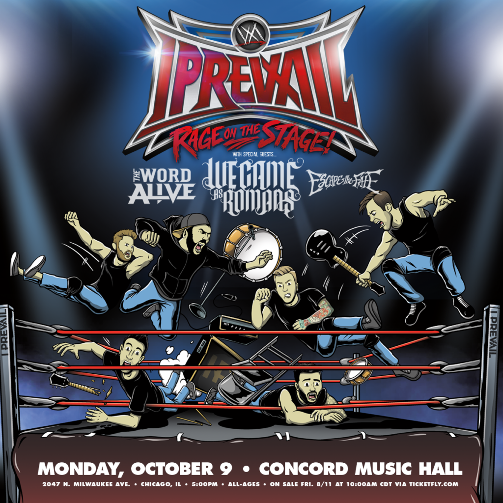 I Prevail: Rage On The Stage Tour - Riot Fest