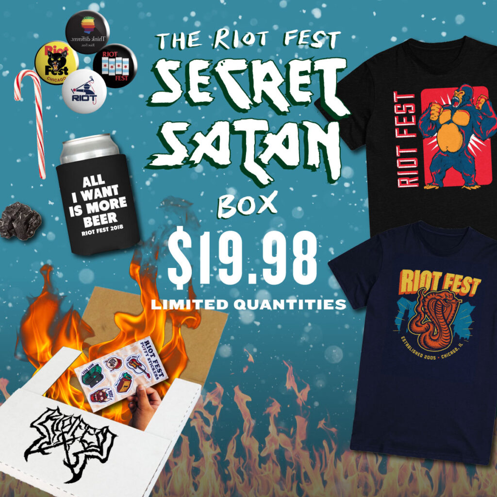 The Black Friday Riot Fest Secret Satan Box Is Here - Riot Fest