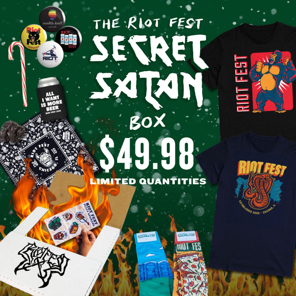 The Black Friday Riot Fest Secret Satan Box Is Here - Riot Fest