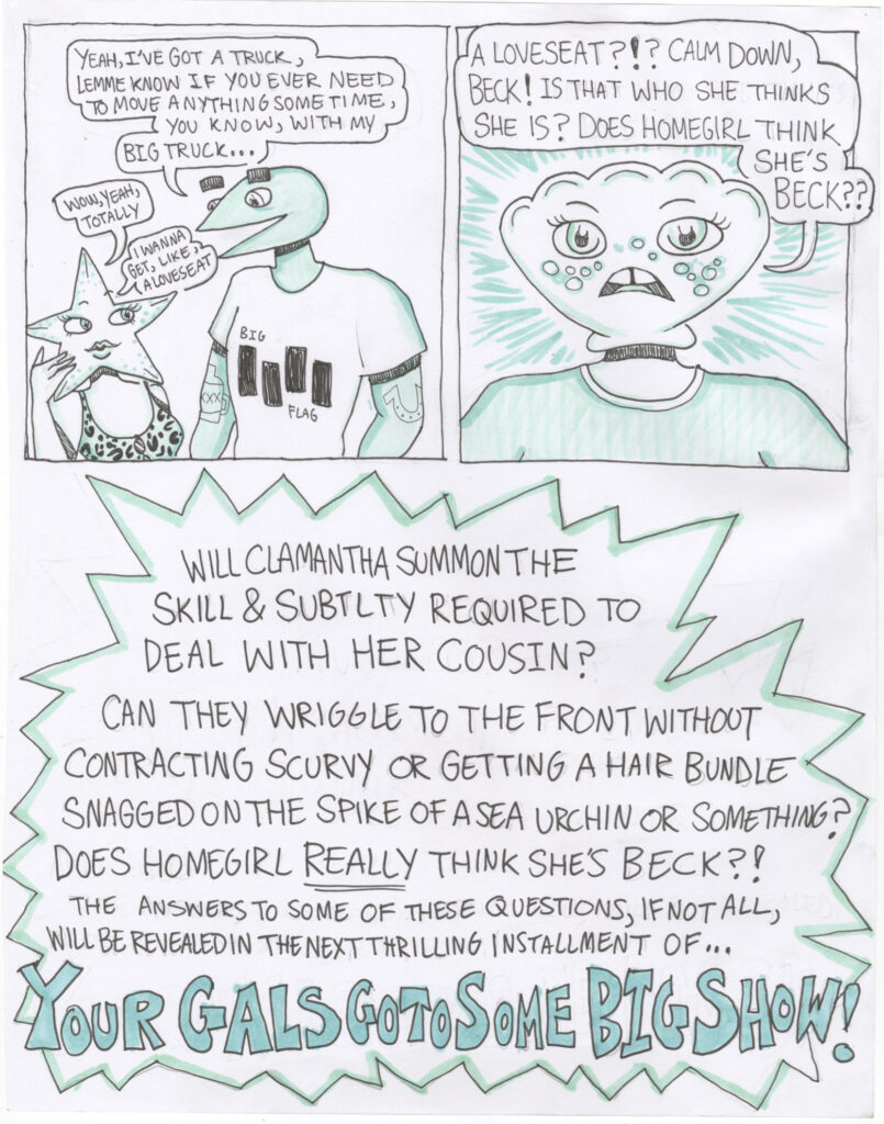 Clamantha & The Gals Go To Some Big Show