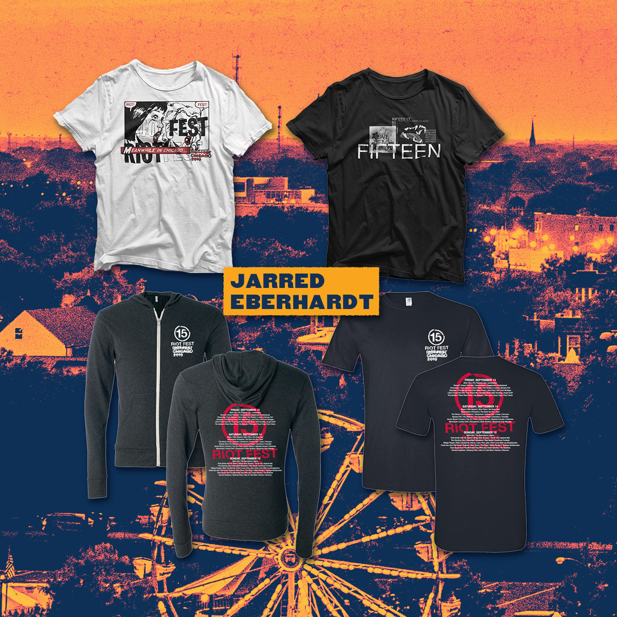 A Sneak Peek at The 2019 Riot Fest Merch - Riot Fest