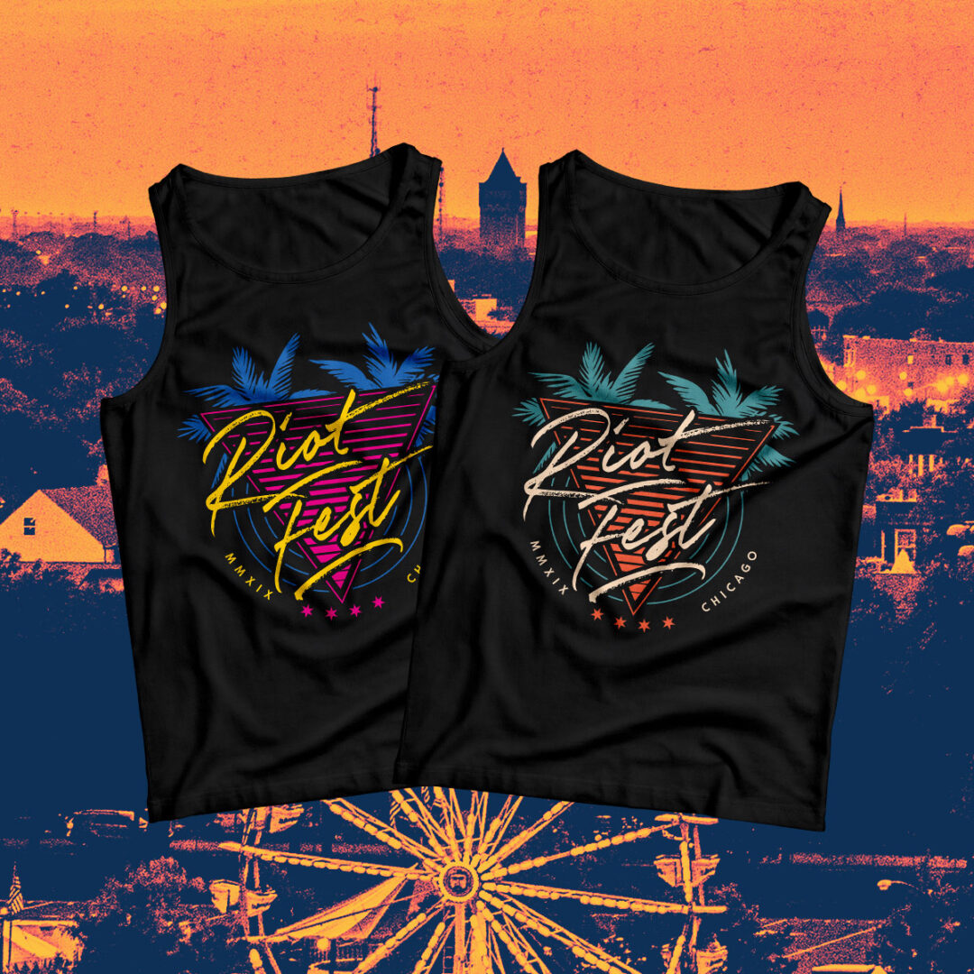 A Sneak Peek at The 2019 Riot Fest Merch - Riot Fest