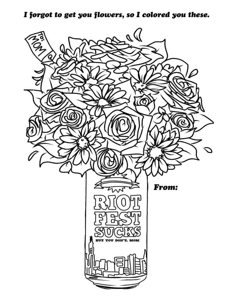 The Riot Fest Mother’s Day Bouquet