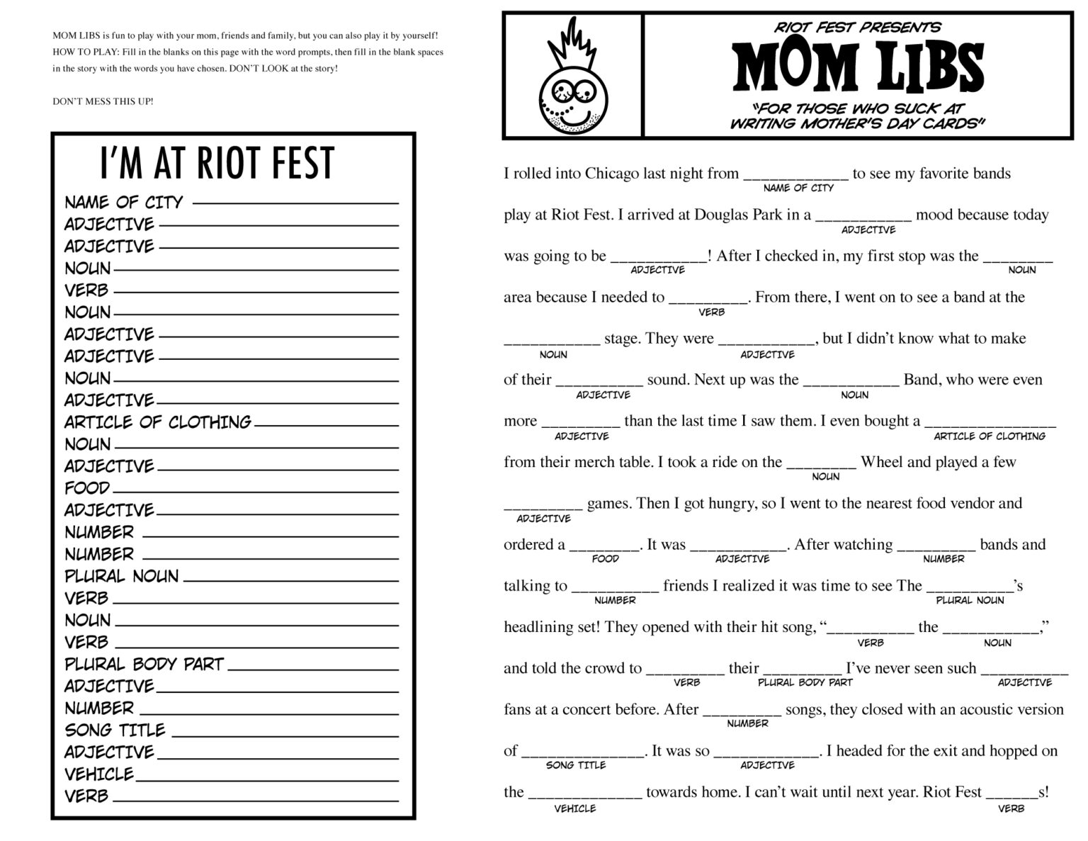 Mom Libs: For Those Who Suck at Writing Mother’s Day Cards