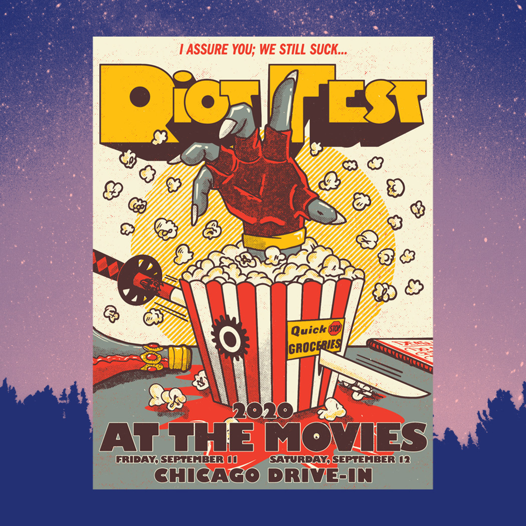 Here’s a Preview of the Riot Fest At The Movies Merch