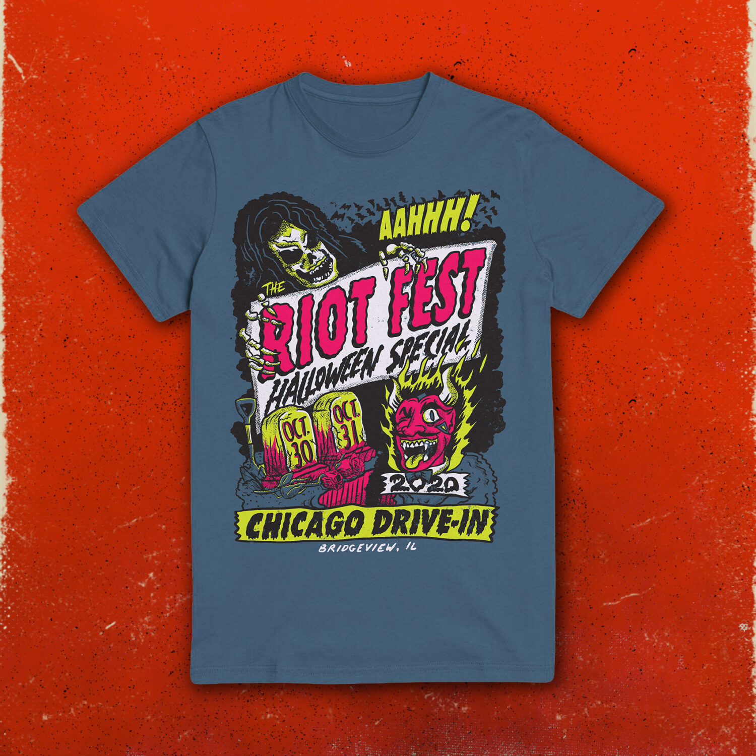 Here’s a Preview of The Riot Fest Halloween Special Merch - Riot Fest