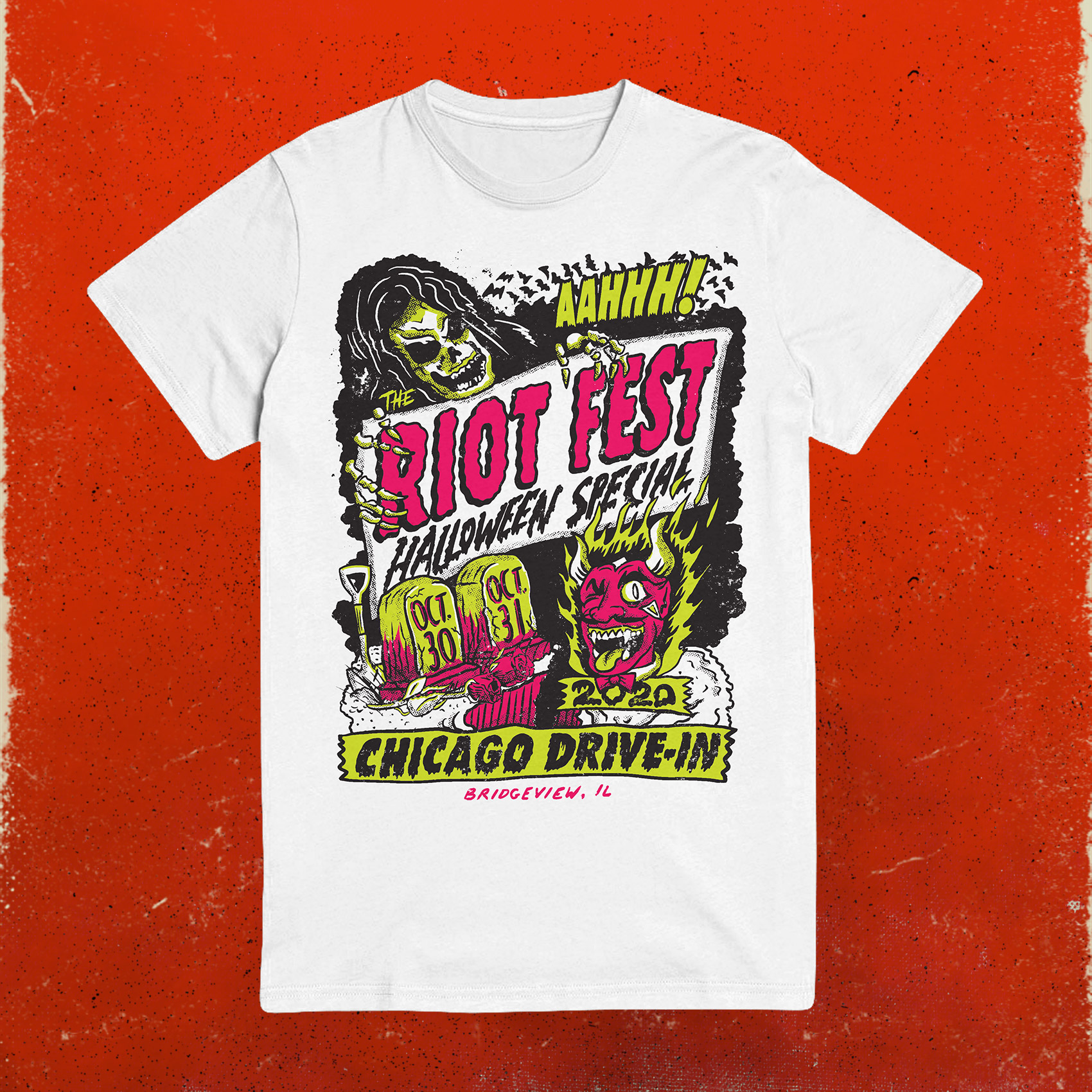 Here’s a Preview of The Riot Fest Halloween Special Merch - Riot Fest