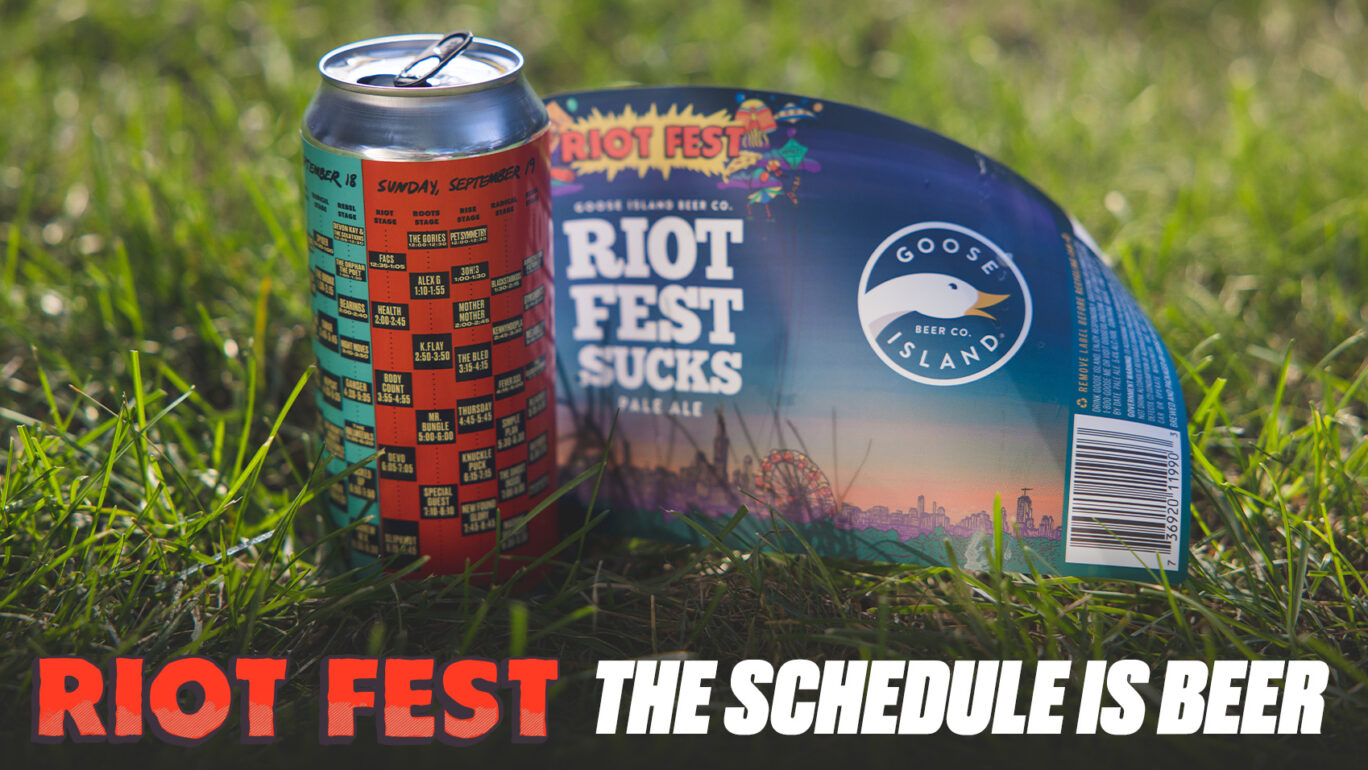 The Schedule is Here! The Schedule is Beer! - Riot Fest