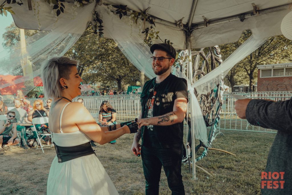 Get Married at Riot Fest! Our Wedding Chapel Returns in 2022