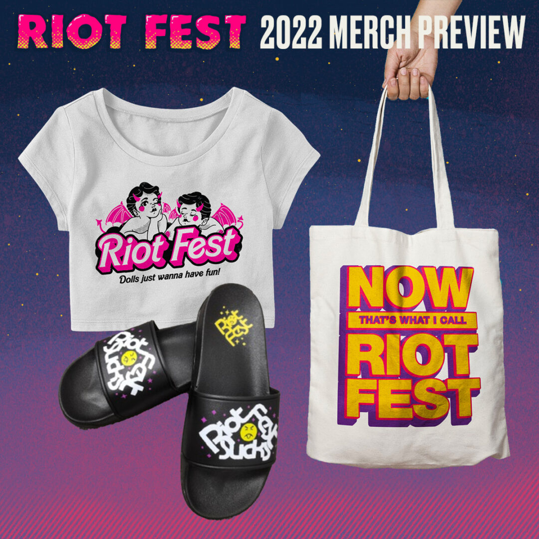 Here’s Your First Look at Our Riot Fest 2022 Merch