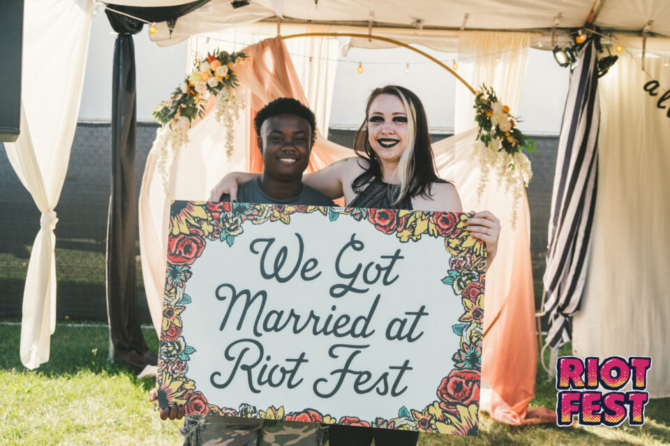 Get Married at Riot Fest! Our Wedding Chapel Is Back For 2023