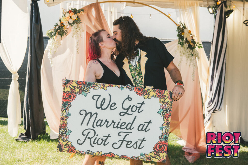 Get Married at Riot Fest! Our Wedding Chapel Is Back For 2023