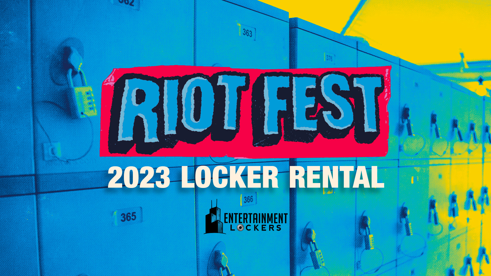 Riot Fest Lockers - Riot Fest