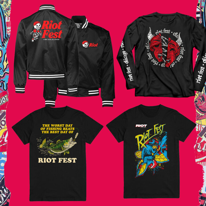 Check Out The Riot Fest 2023 Merch + Preorder Some Items Today