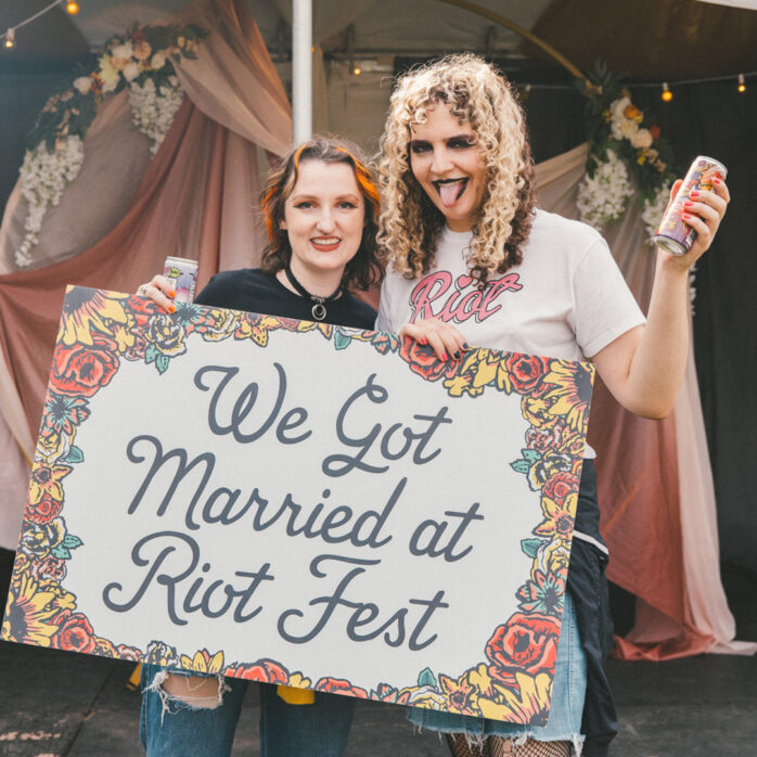Get Married in RiotLand. The Riot Fest Wedding Chapel Returns