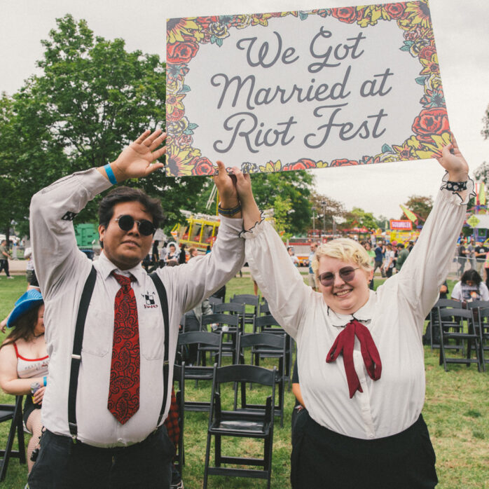Get Married in RiotLand. The Riot Fest Wedding Chapel Returns