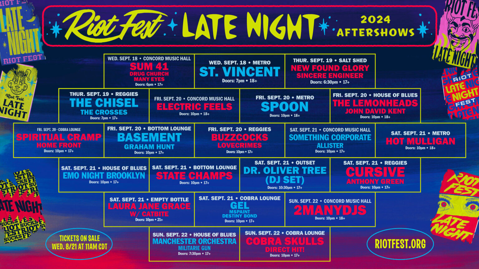 Riot Fest - September 20-22, 2024 | 3-Day Music Festival at Douglass ...