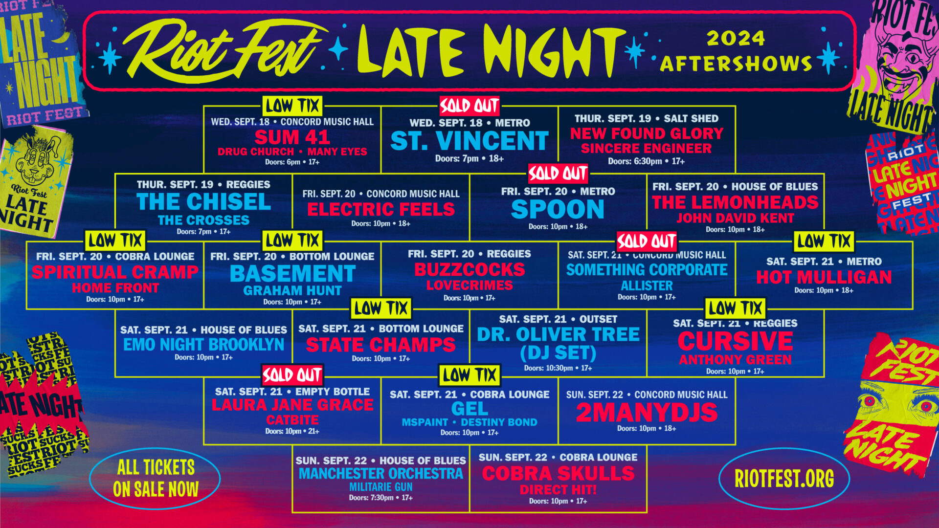 Riot Fest - September 20-22, 2024 | 3-Day Music Festival at Douglass ...