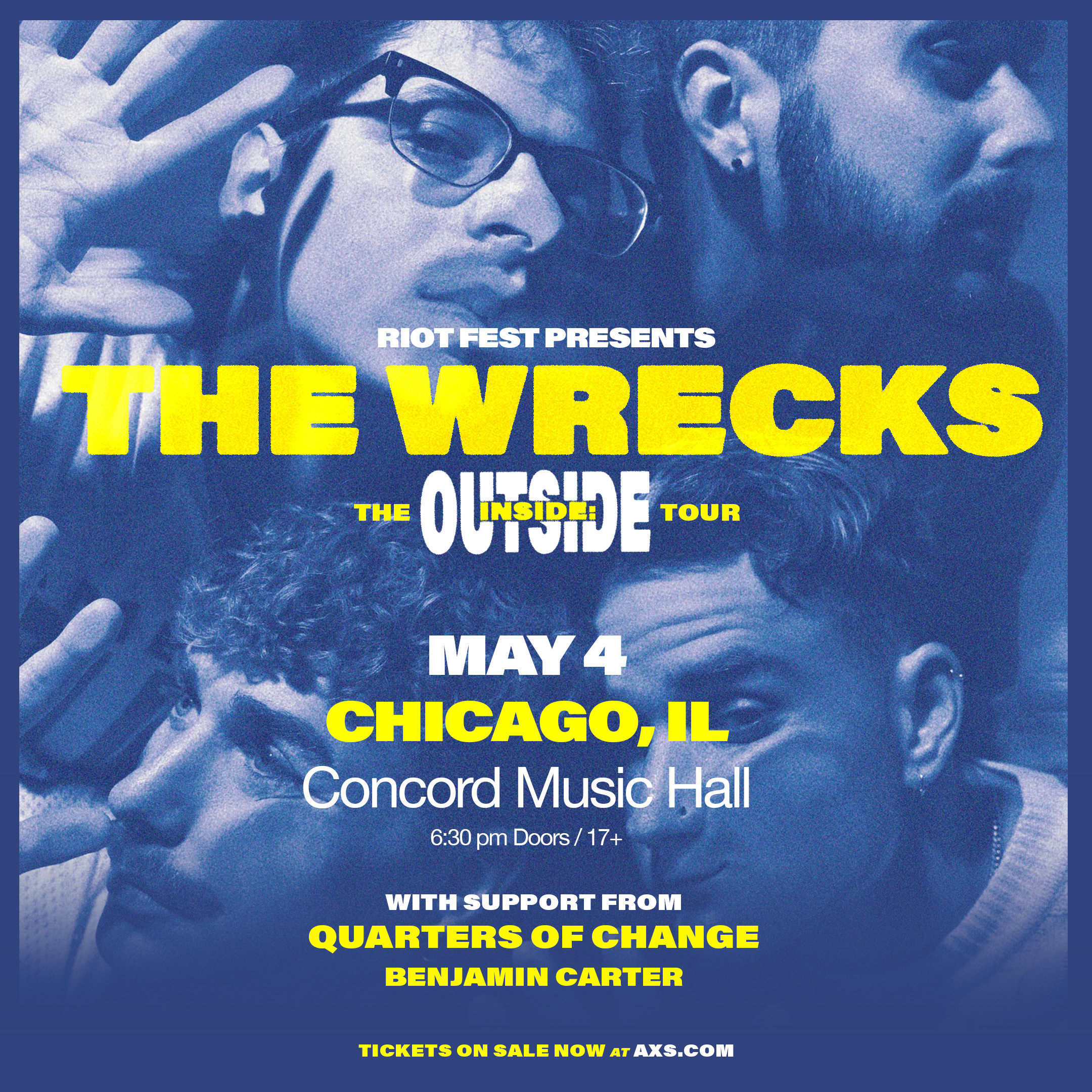 The Wrecks - Inside : Outside Tour - Riot Fest