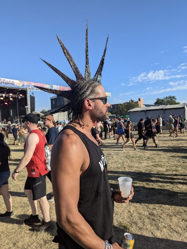 The mohawk numbers have seen a SIGNIFICANT increase! - Riot Fest