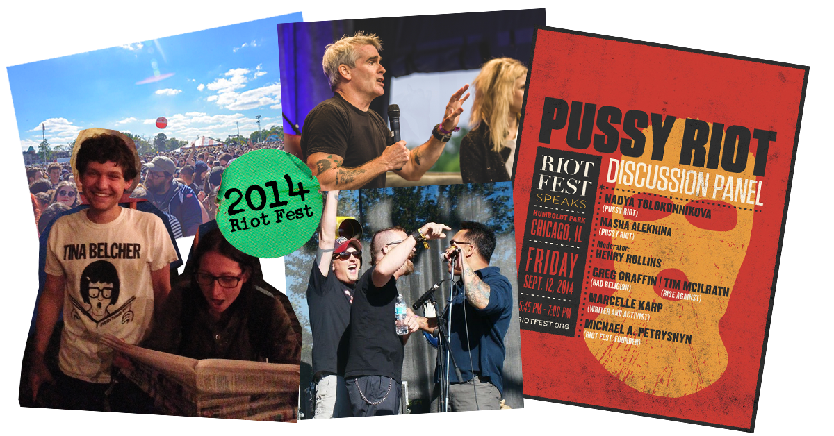 Growing up, going outside, and staying left of the dial. - Riot Fest