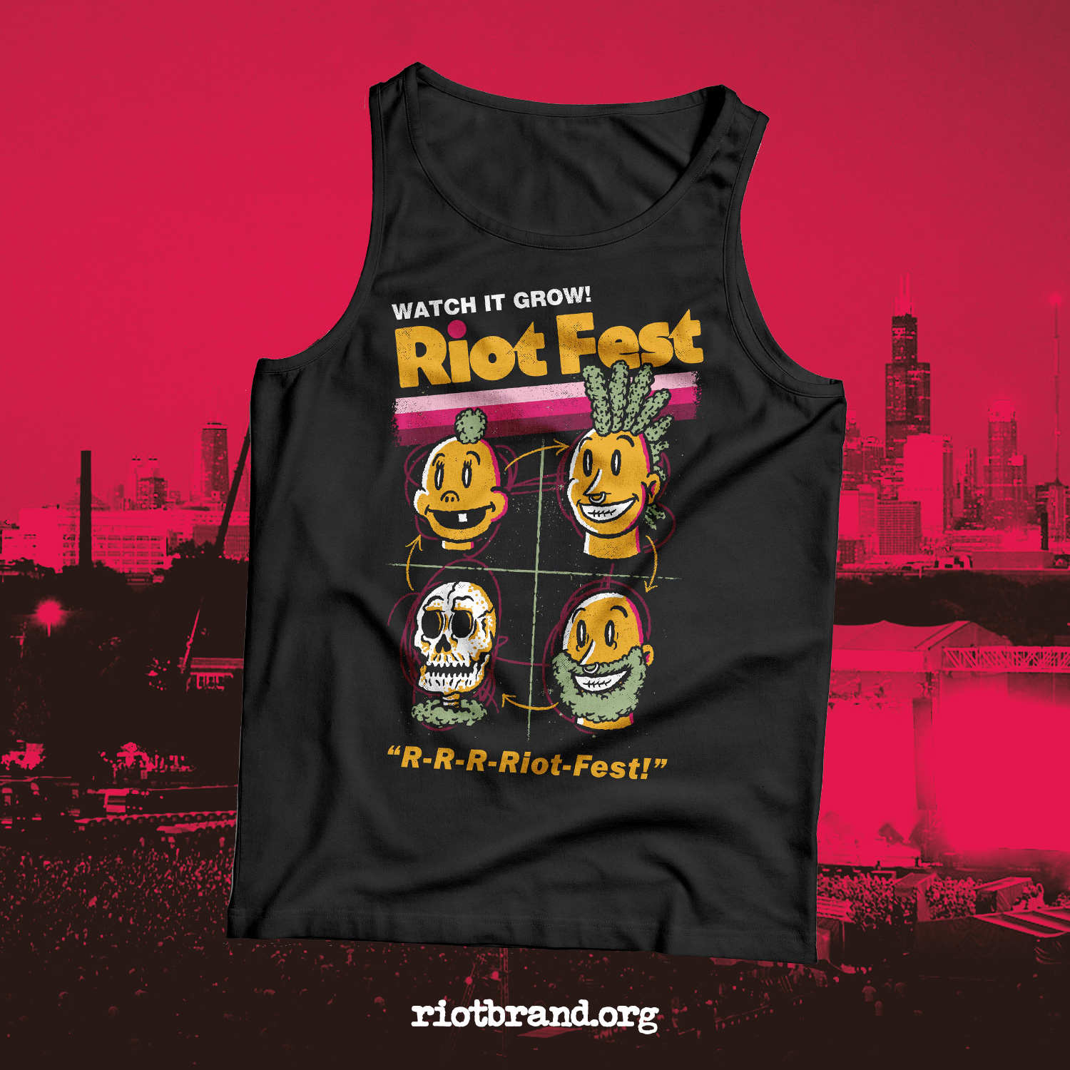 Riot Fest 2025 20th Anniversary Initial Merch Drop - Riot Fest