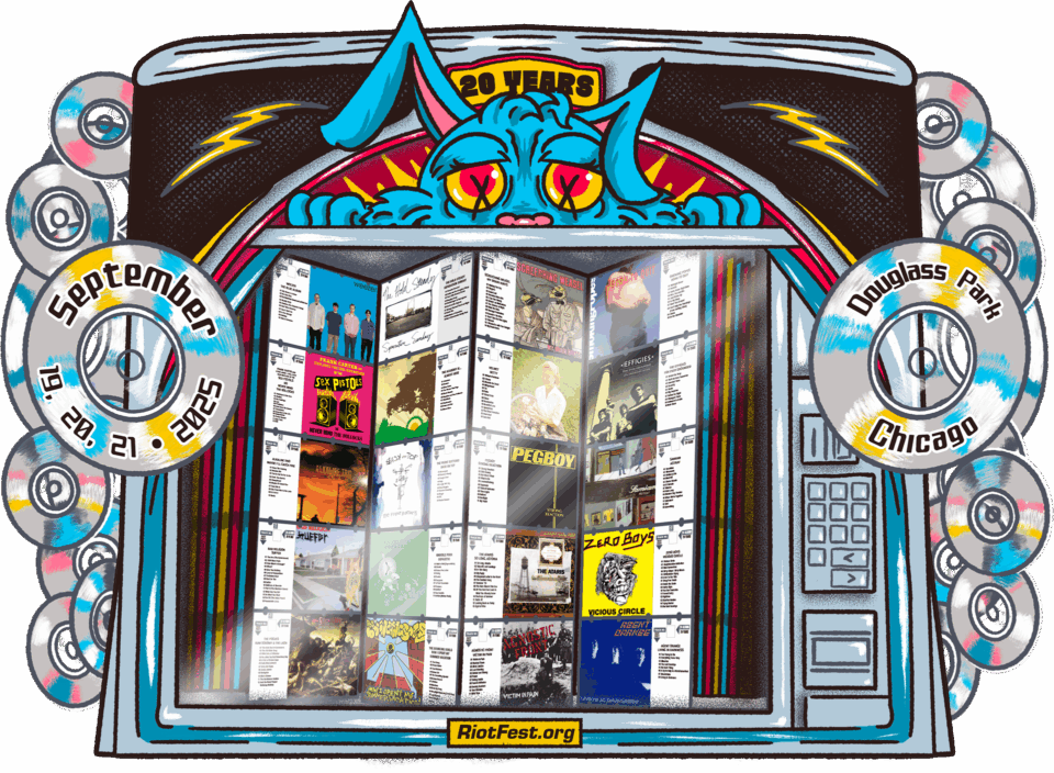 2025 Album Plays - Riot Fest