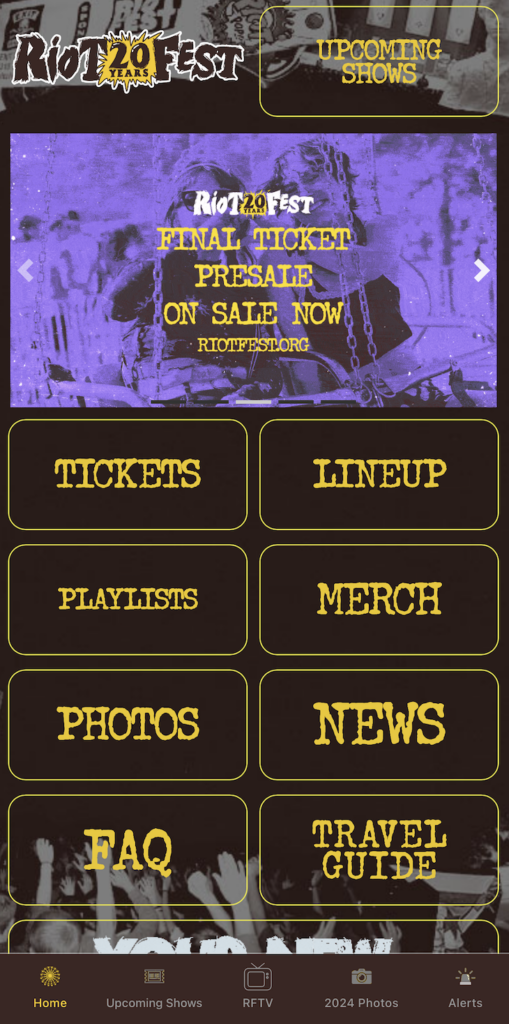 Riot App - Riot Fest