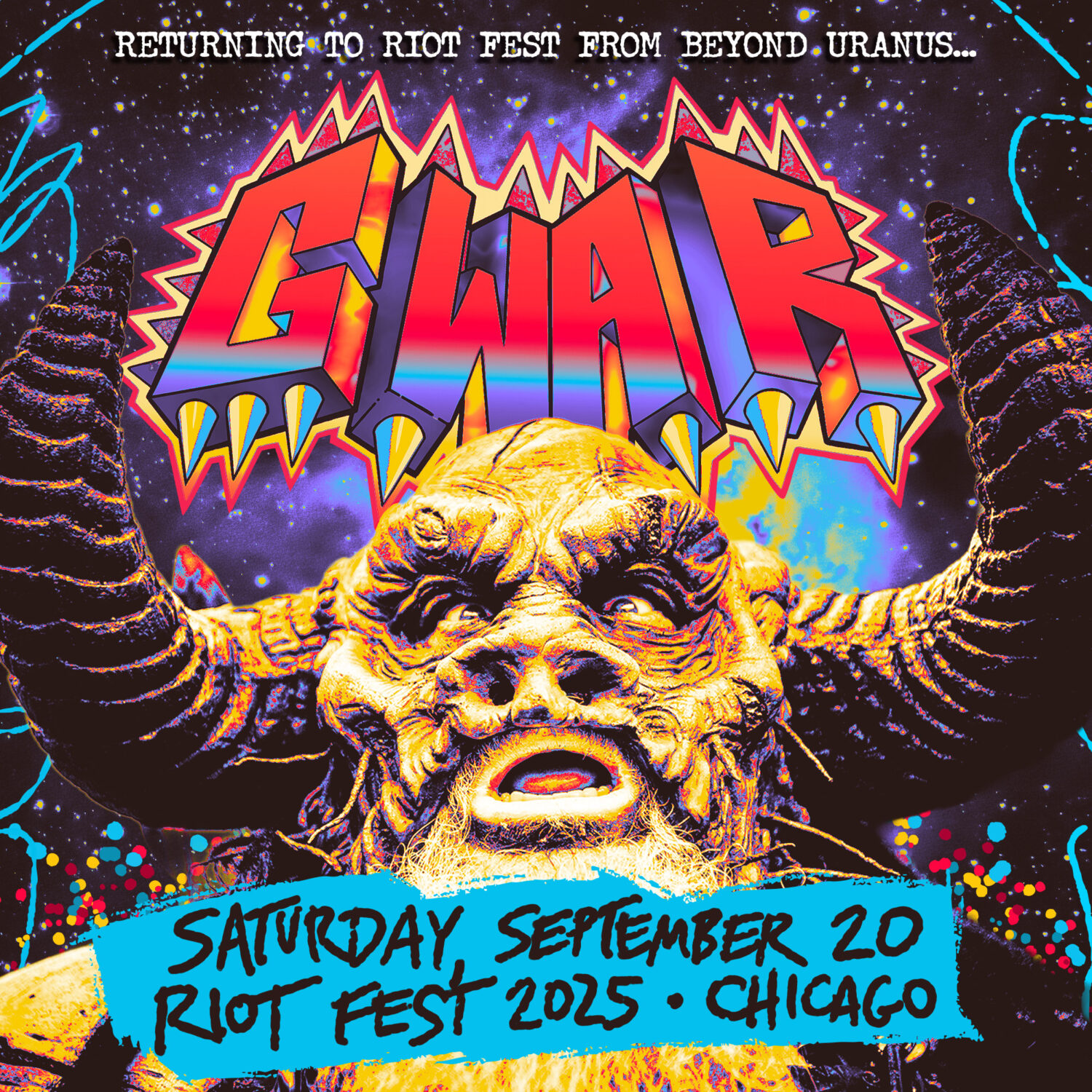 GWAR Joins The Riot Fest 2025 Lineup! - Riot Fest
