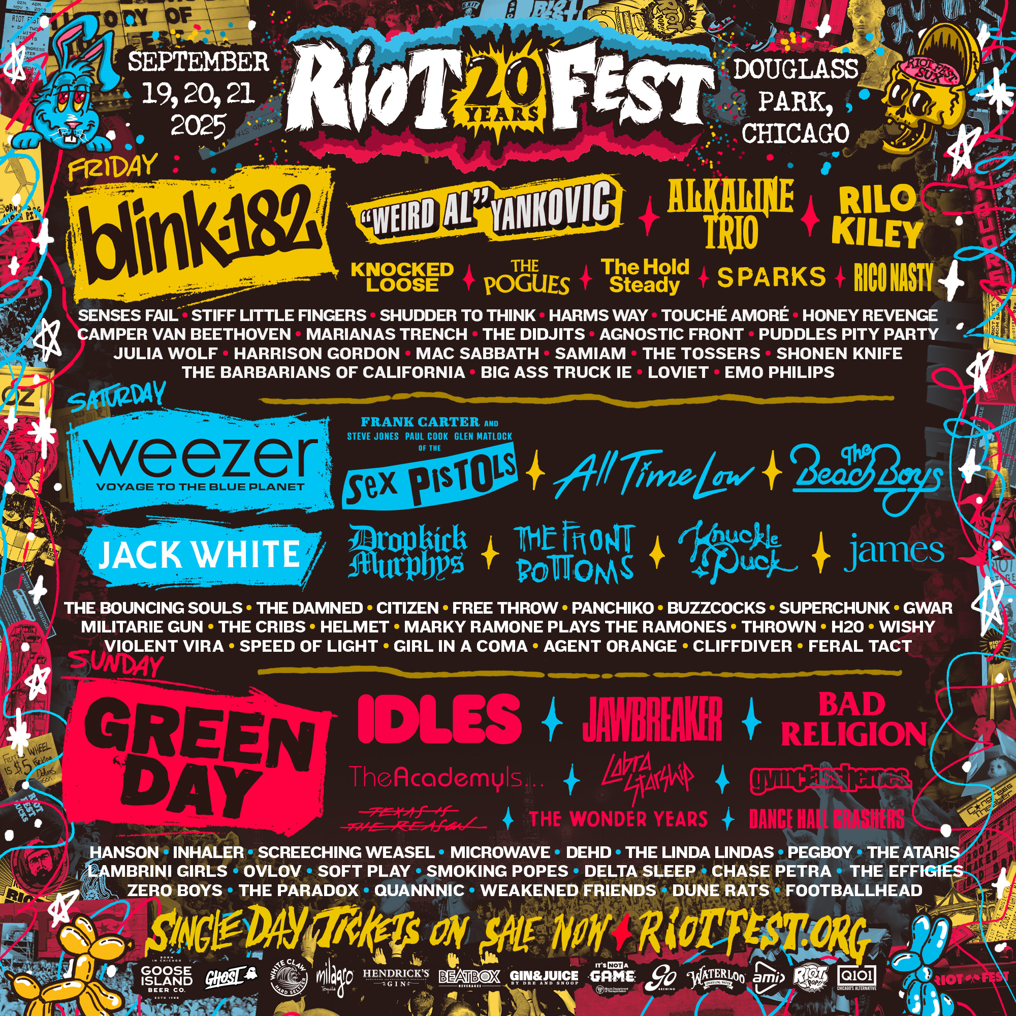 GWAR Joins The Riot Fest 2025 Lineup! - Riot Fest