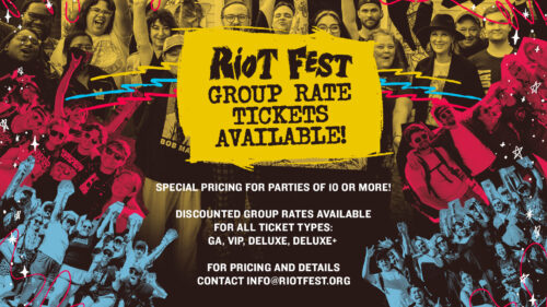 Riot Fest 2025 Tickets | 3-Day Music Festival | Chicago, IL