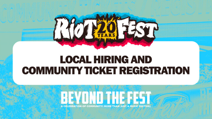 Riot Fest 2025 - September 19-21 | Douglass Park - Chicago, IL - Riot Fest