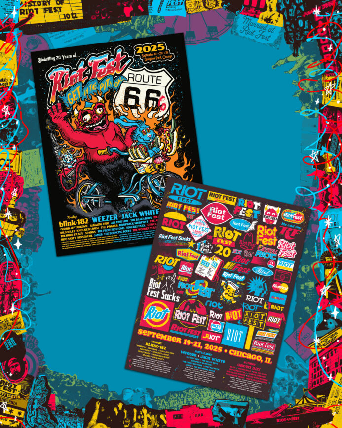 Riot Fest 2025 Merch Preview - Riot Fest