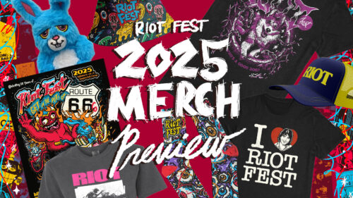 Riot Fest 2025 Merch Preview - Riot Fest