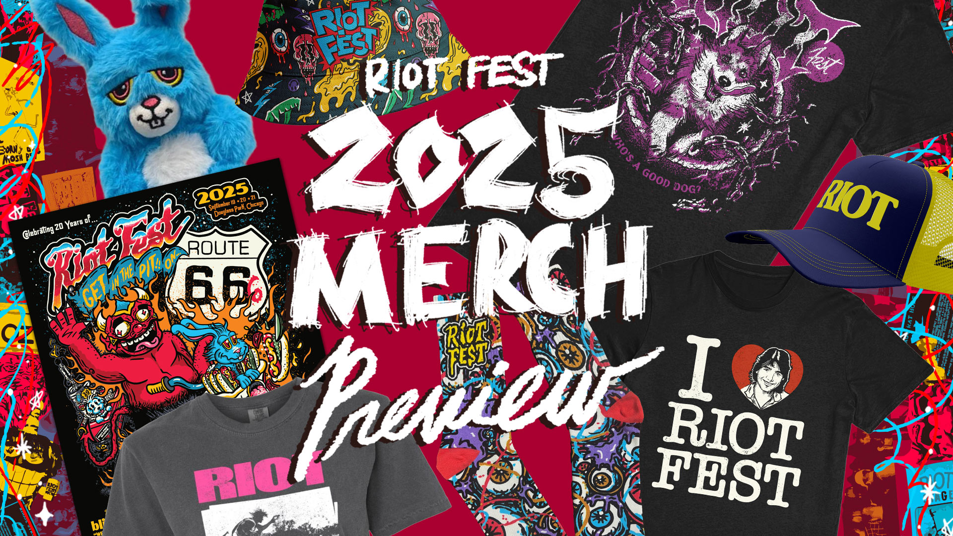 Riot Fest 2025 - September 19-21 | Douglass Park - Chicago, IL - Riot Fest