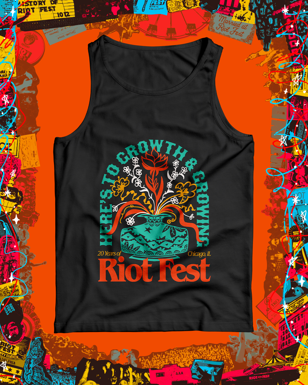 Riot Fest 2025 Merch Preview - Riot Fest