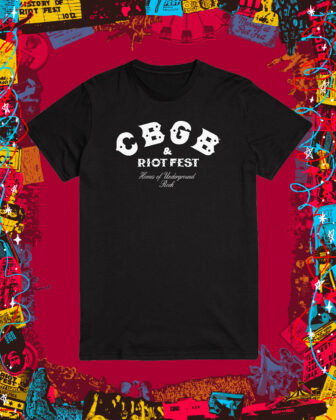 Riot Fest 2025 Merch Preview - Riot Fest