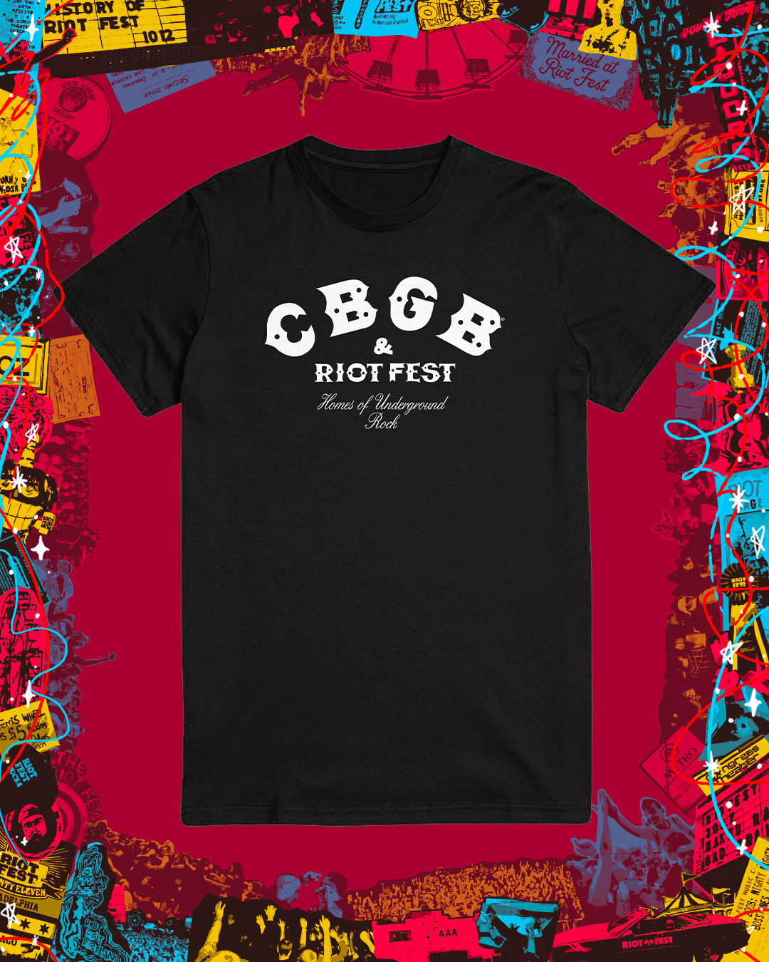 Riot Fest 2025 Merch Preview - Riot Fest