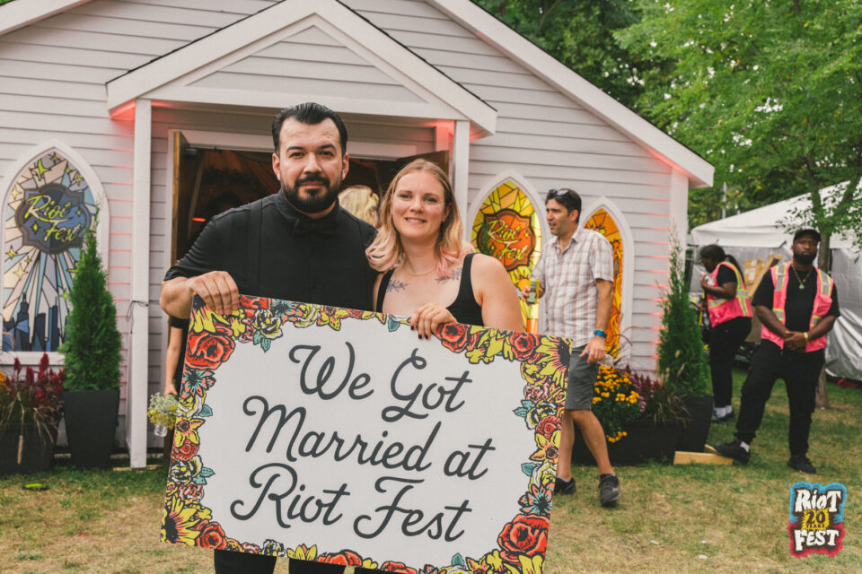 Photos: The 38 Couples Who Got Married at Riot Fest 2025 - Riot Fest